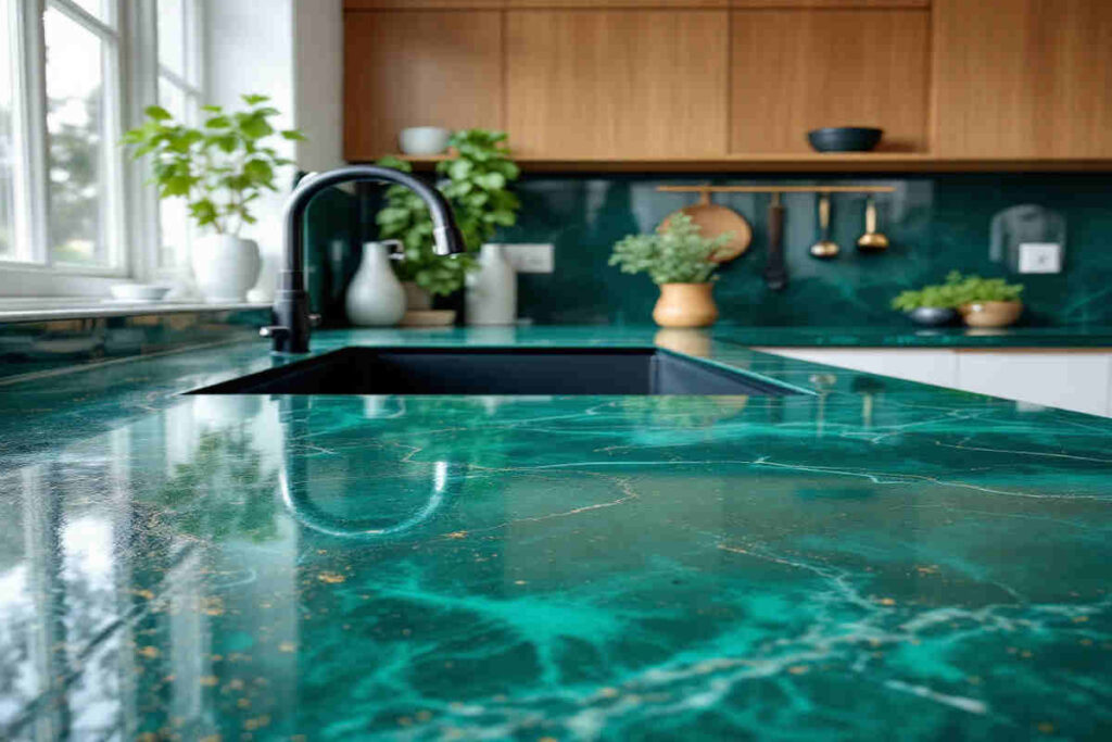 Countertop Paint Trends to Transform Your Home Kitchen with Bold Colors ...