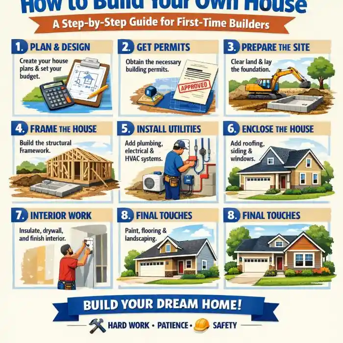 How to Build Your Own House: A Step-by-Step Guide for First-Time ...